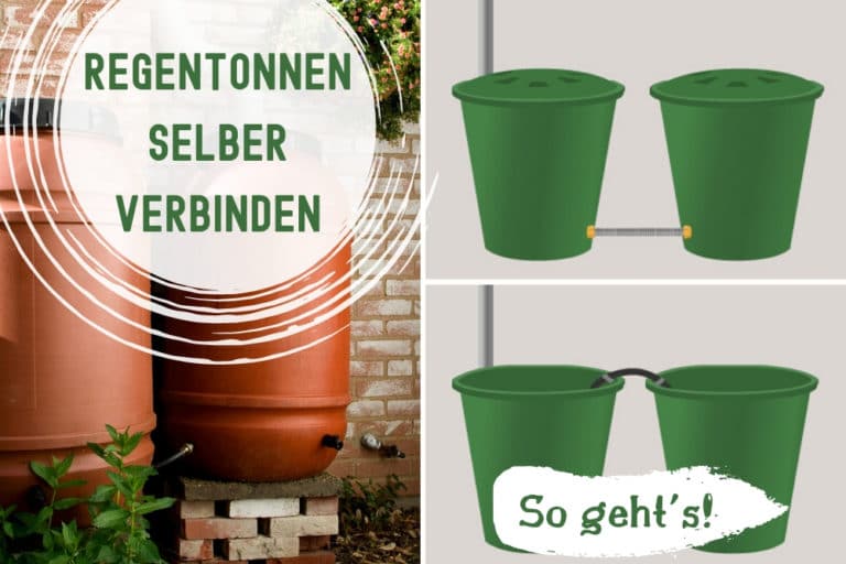Fabelhafte Regentonne Verbinden Unten Bild